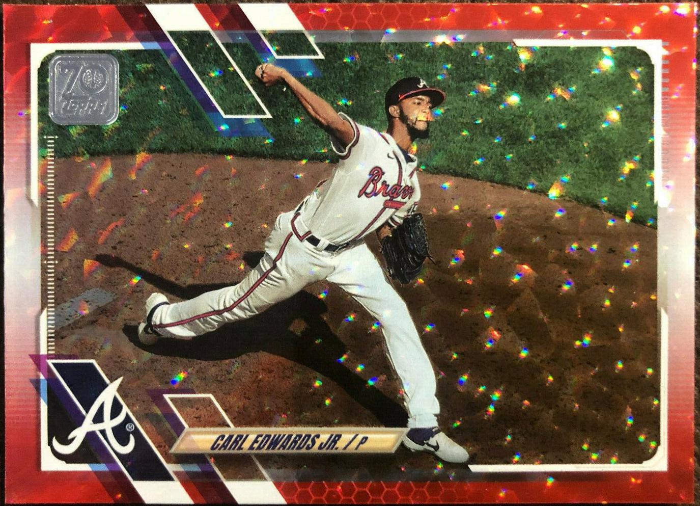 Carl Edwards Jr. [Red] #576 Prices | 2021 Topps | Baseball Cards