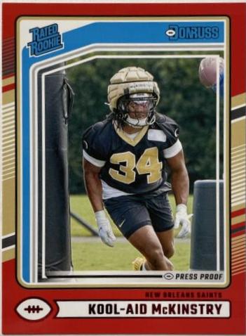 Kool-Aid McKinstry [Red Press Proof] #315 Prices | 2024 Panini Donruss ...