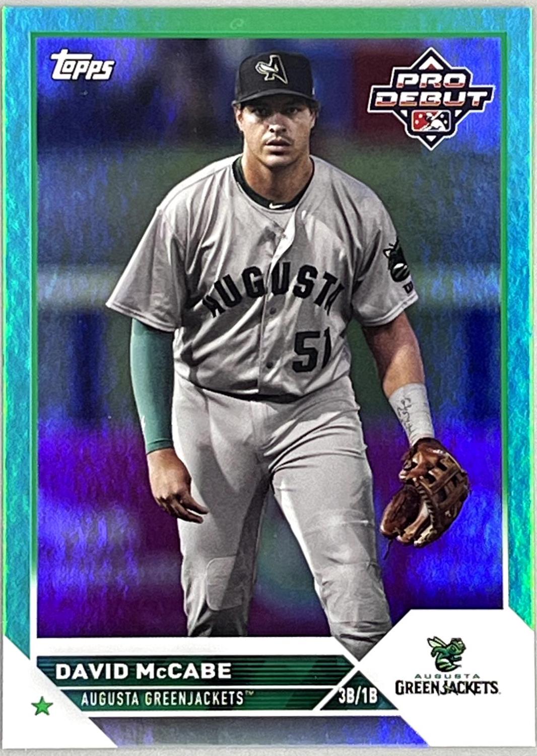 David McCabe [Green] #PD-180 Prices | 2023 Topps Pro Debut | Baseball Cards