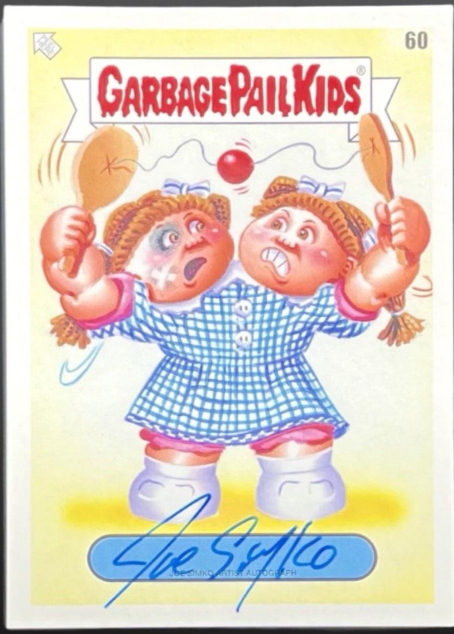 Double Heather [Gold Autograph] #60a Prices | Garbage Pail Kids at Play ...