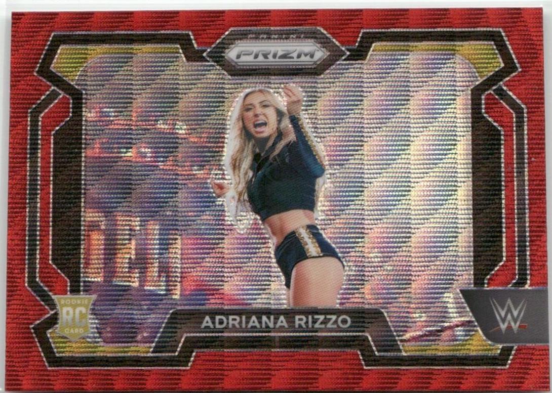 Adriana Rizzo [Ruby Wave] #91 Prices | 2024 Panini Prizm WWE ...