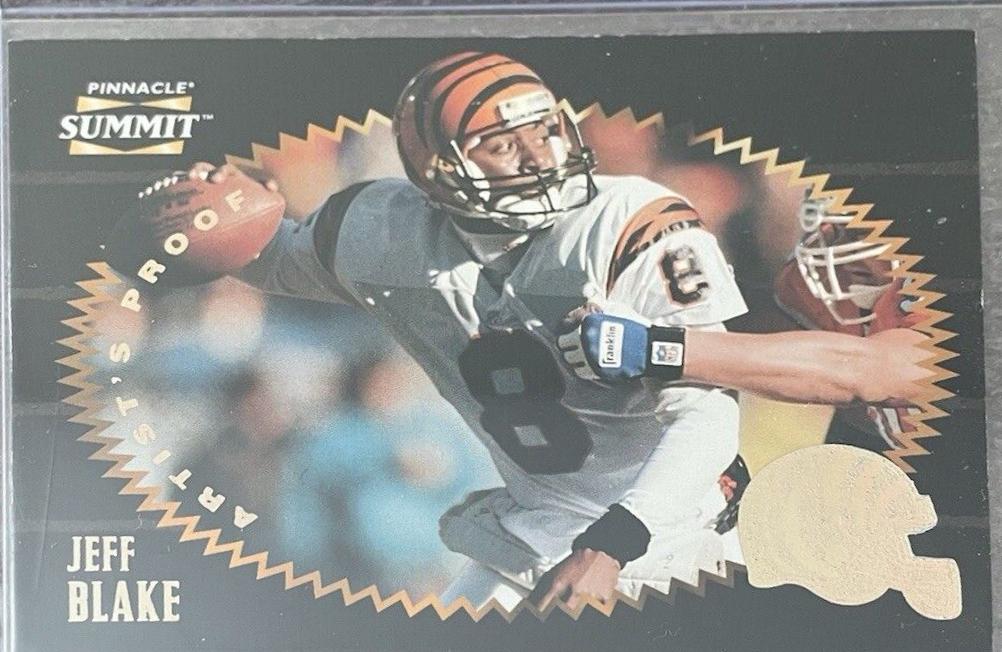 Jeff Blake [Artist's Proof] #102 Prices | 1996 Summit | Football Cards