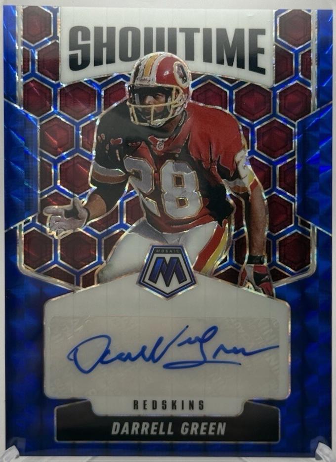 Darrell Green #20 Prices | 2025 Panini Mosaic Showtime Signatures ...