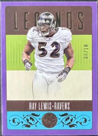 Ray Lewis [Violet] #141 Prices | 2023 Panini Legacy | Football Cards
