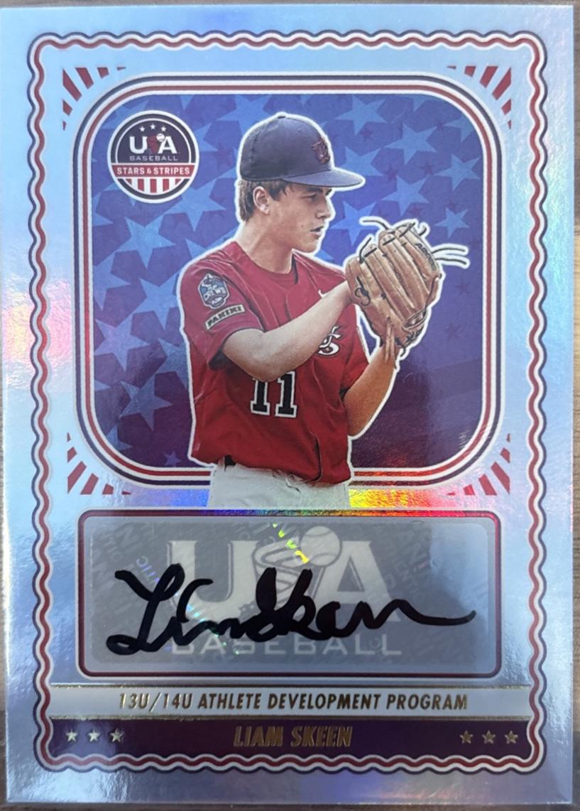 Liam Skeen [Holo] #NTS-LS Prices | 2024 Panini Stars & Stripes 13U/14U ...