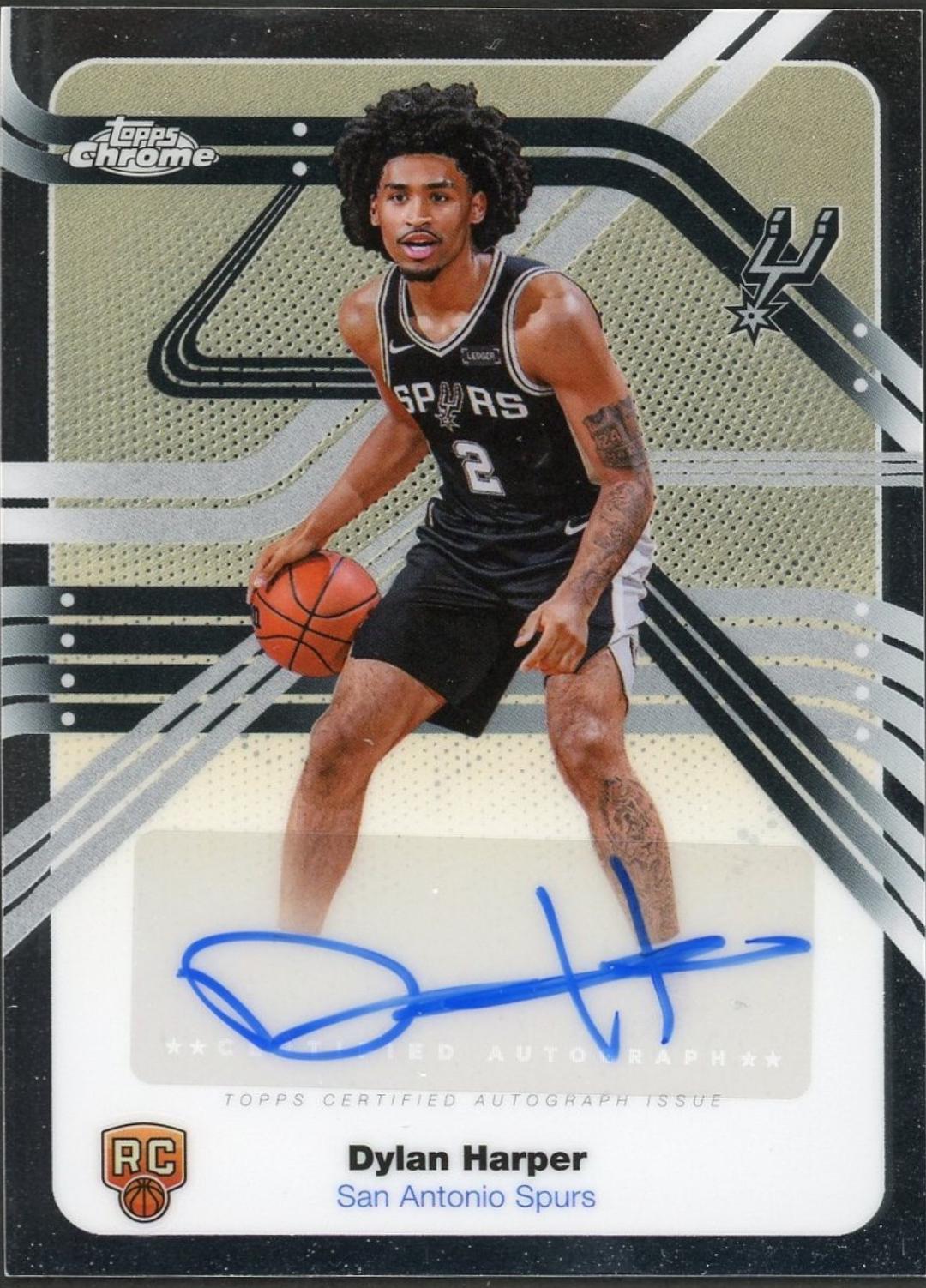 Dylan Harper #NS-DH Prices | 2025 Topps Chrome Next Stop Signature ...
