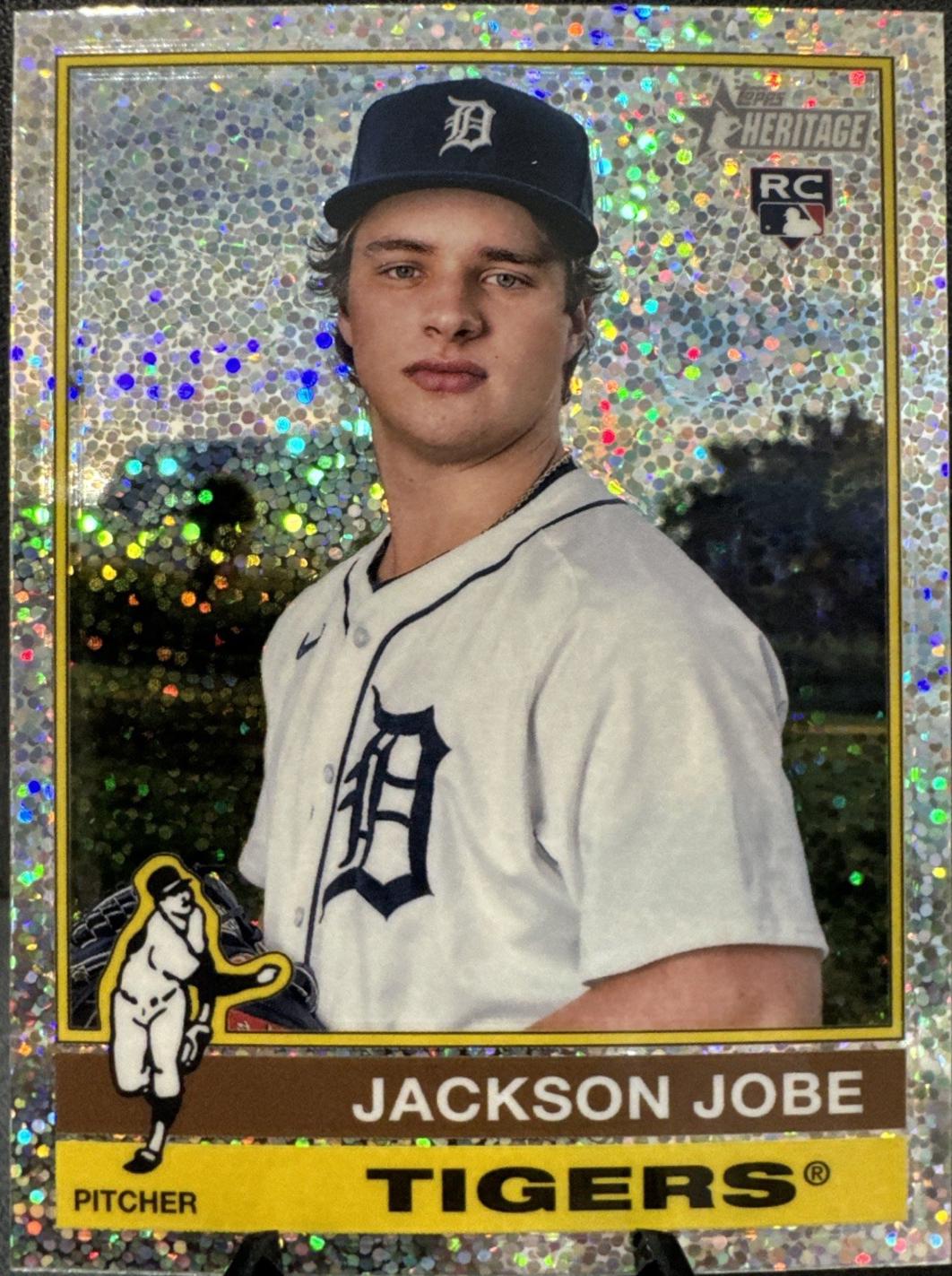 Jackson Jobe [Silver Sparkle Variation] #389 Prices | 2025 Topps ...