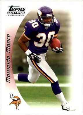 Mewelde Moore #95 Prices | 2005 Topps Draft Picks & Prospects ...