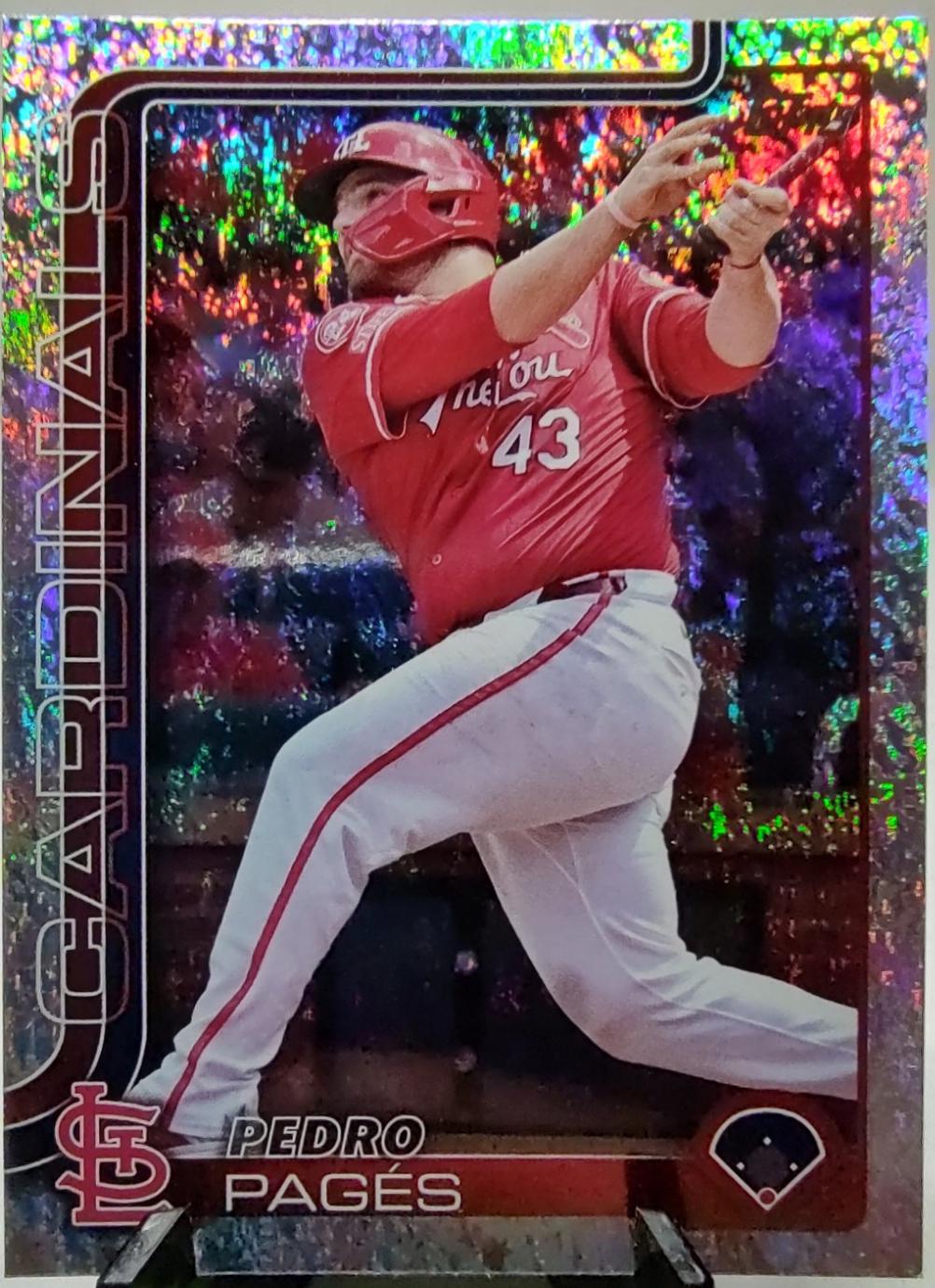 Pedro Pages [Holo Foil] #252 Prices | 2025 Topps | Baseball Cards