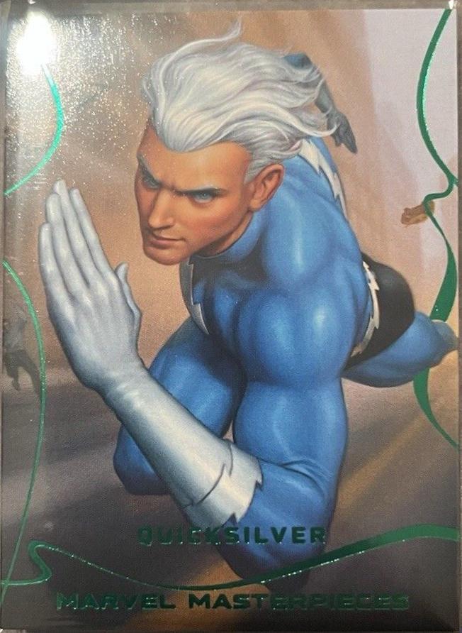 Quicksilver [Green Foil] #79 Prices | Marvel 2022 Masterpieces | Marvel ...