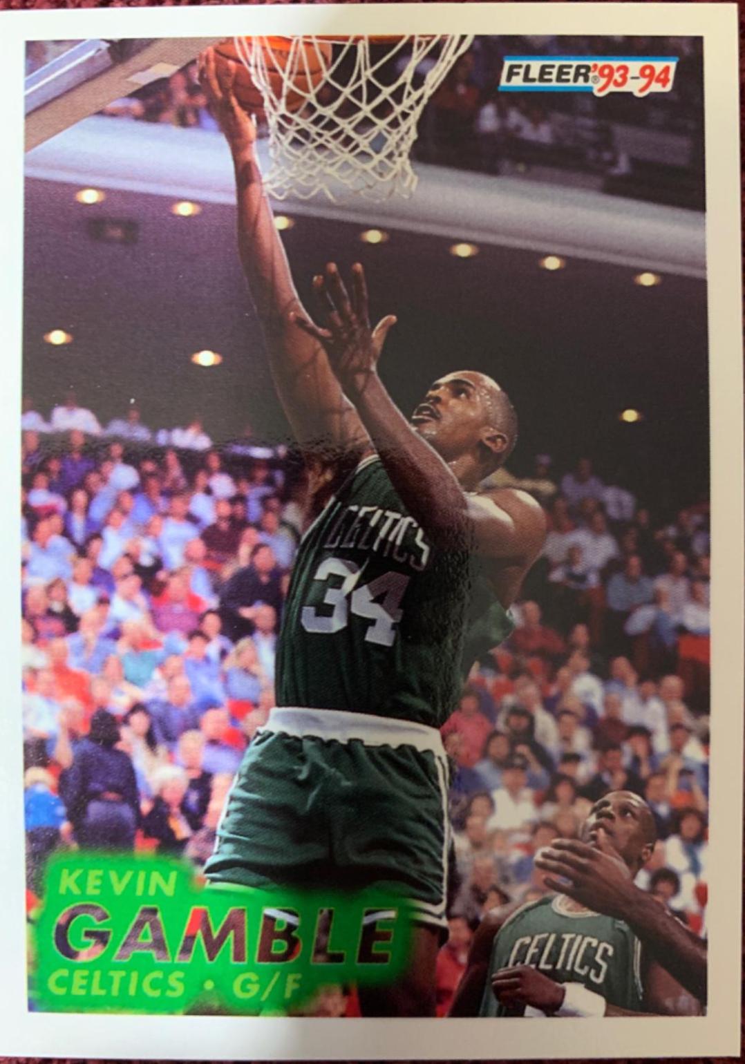 Kevin Gamble #13 Prices | 1993 Fleer | Basketball Cards