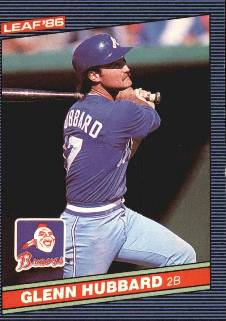 Glenn Hubbard #71 Prices | 1986 Leaf | Baseball Cards
