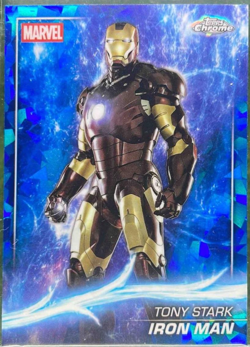 Iron Man [Sapphire] #1 Prices | Marvel 2025 Topps Chrome Studios ...