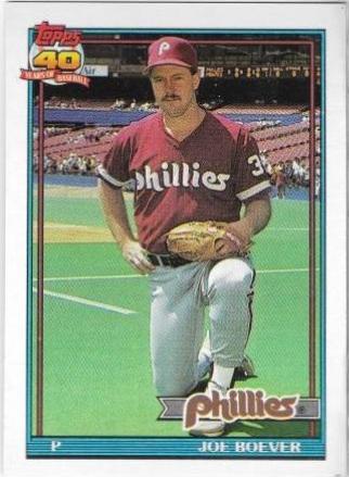 Joe Boever #159 Prices | 1991 Topps | Baseball Cards