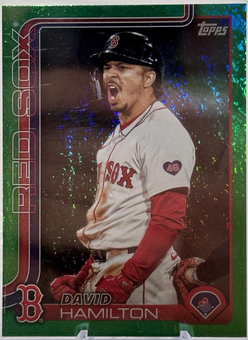 David Hamilton [Green Foil] #199 Prices | 2025 Topps | Baseball Cards