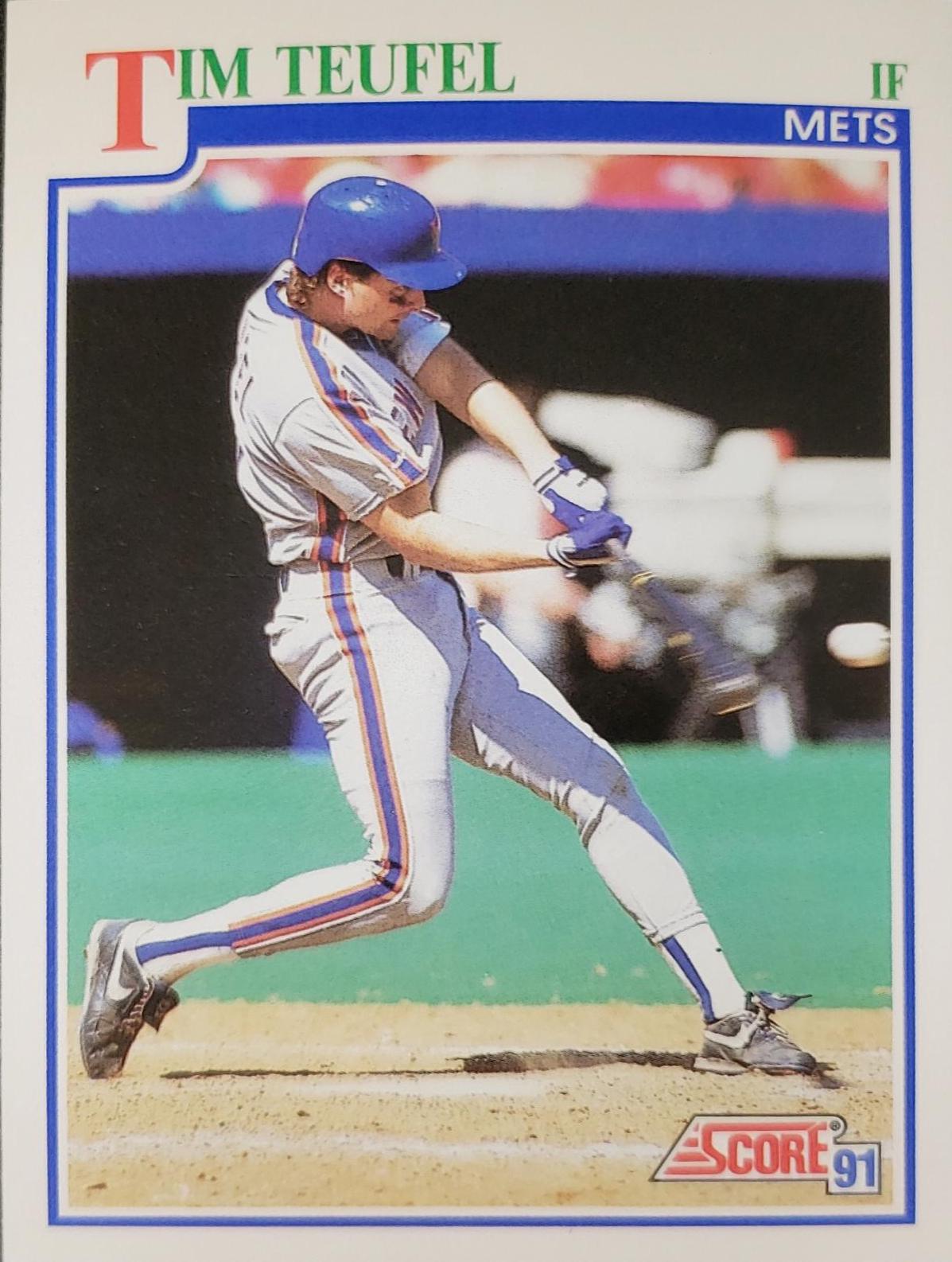 Tim Teufel #427 Prices | 1991 Score | Baseball Cards
