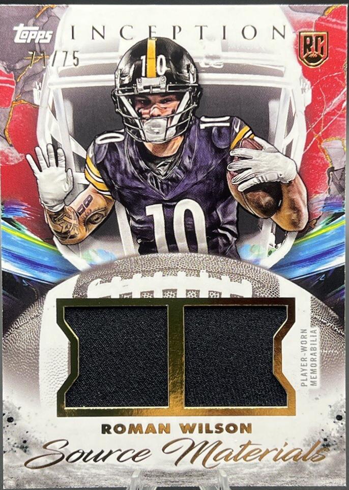 Roman Wilson [Red] #SM-RW Prices | 2024 Topps Inception Source ...
