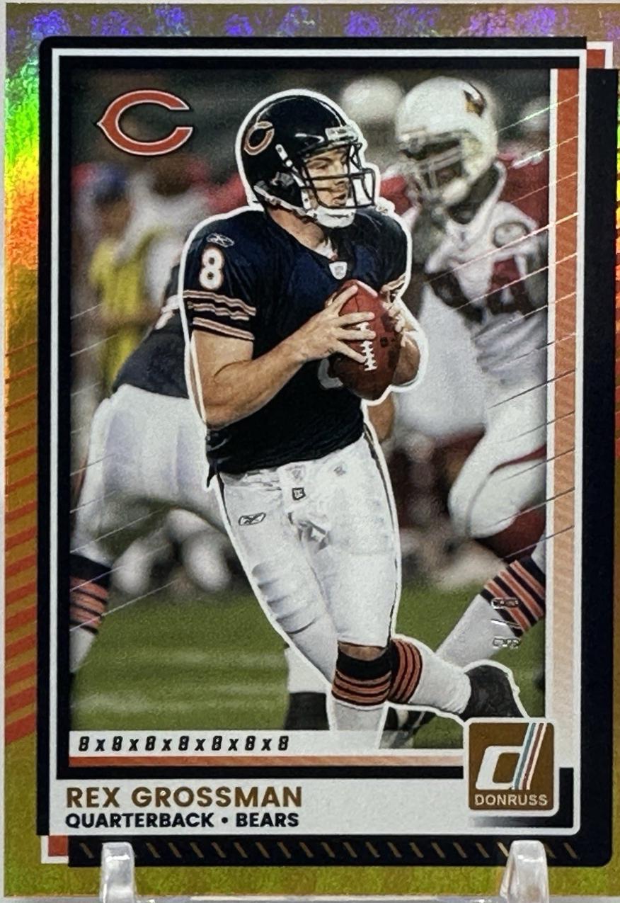 Rex Grossman [Press Proof Yellow] #86 Prices | 2025 Panini Donruss ...