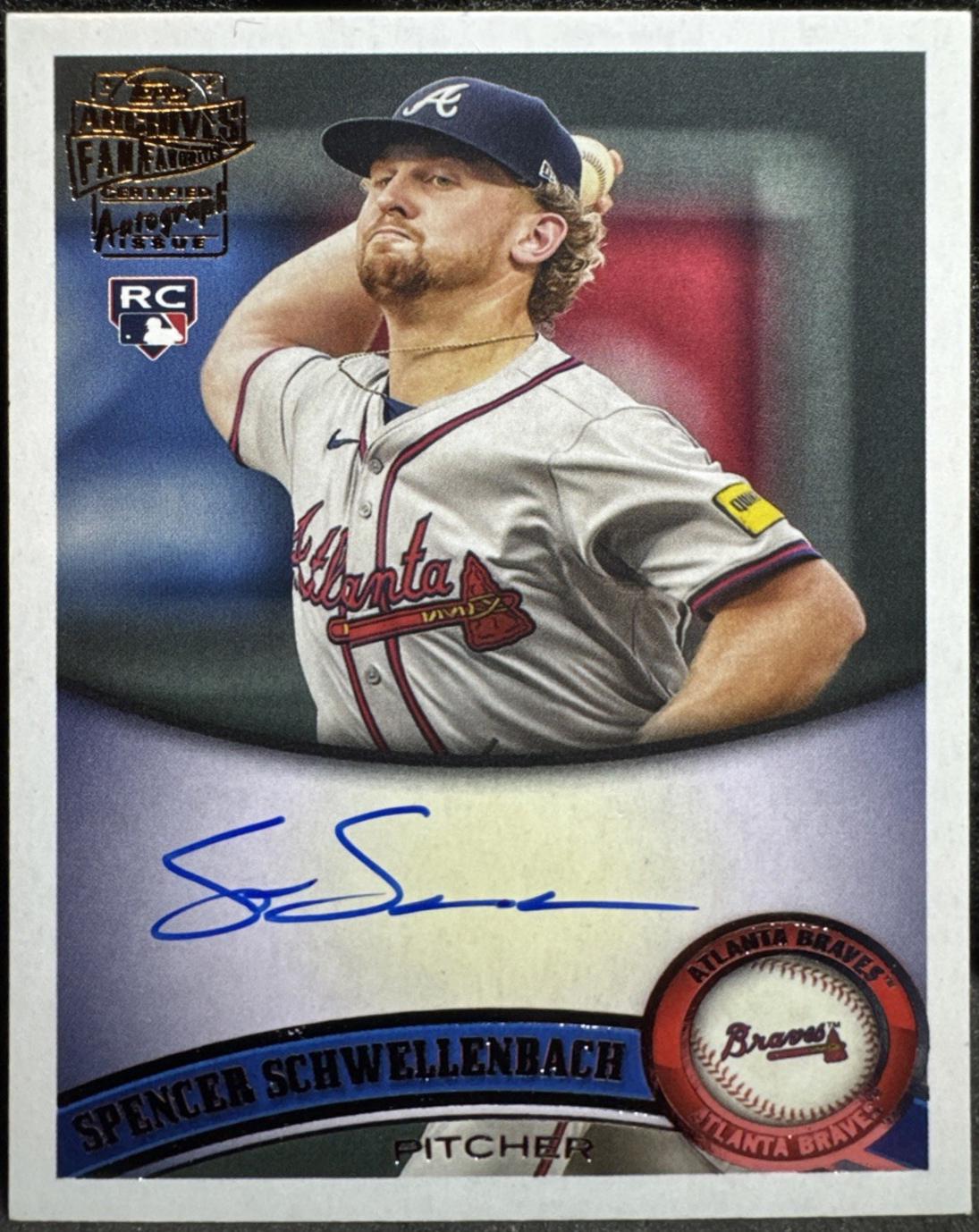 Spencer Schwellenbach #11FFA-SS Prices | 2025 Topps Archives 2011 Fan ...