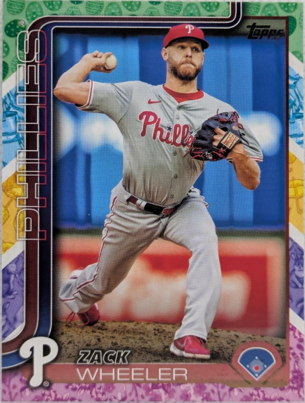 Zack Wheeler [Holiday] #218 Prices | 2025 Topps | Baseball Cards