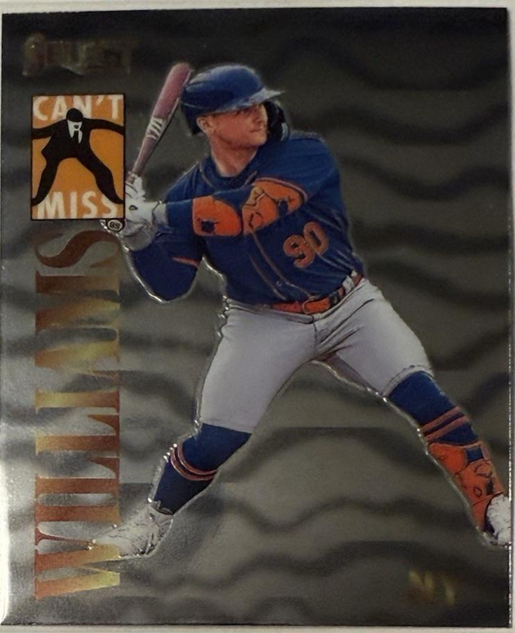 Jett Williams #25 Prices | 2024 Panini Select Can’t Miss | Baseball Cards