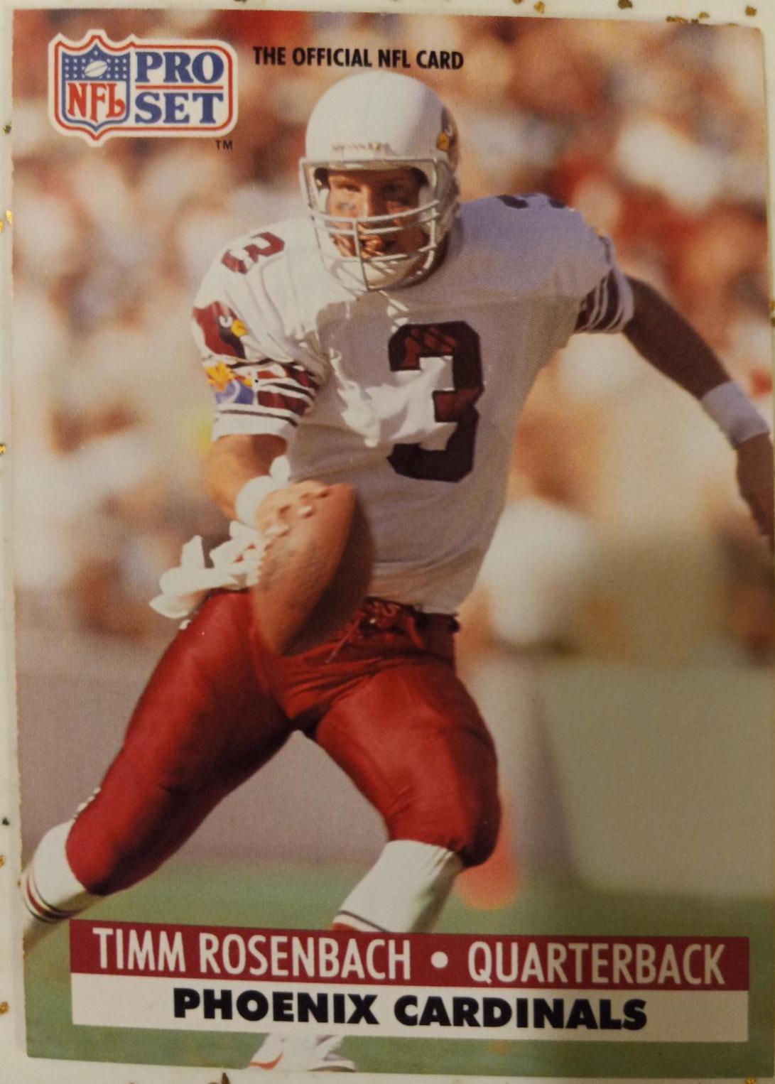 Timm Rosenbach #265 Prices | 1991 Pro Set | Football Cards
