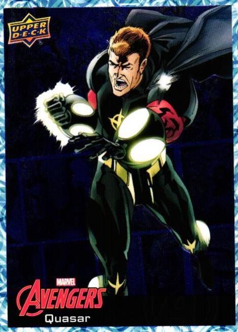 Quasar [Blue] #28 Prices | Marvel 2024 Upper Deck Avengers | Marvel Cards