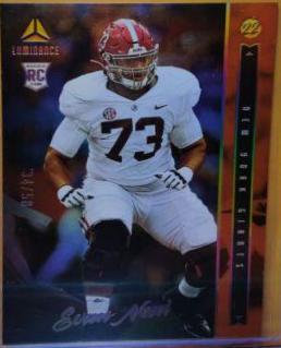 Evan Neal [Orange] #137 Prices | 2022 Panini Luminance | Football Cards