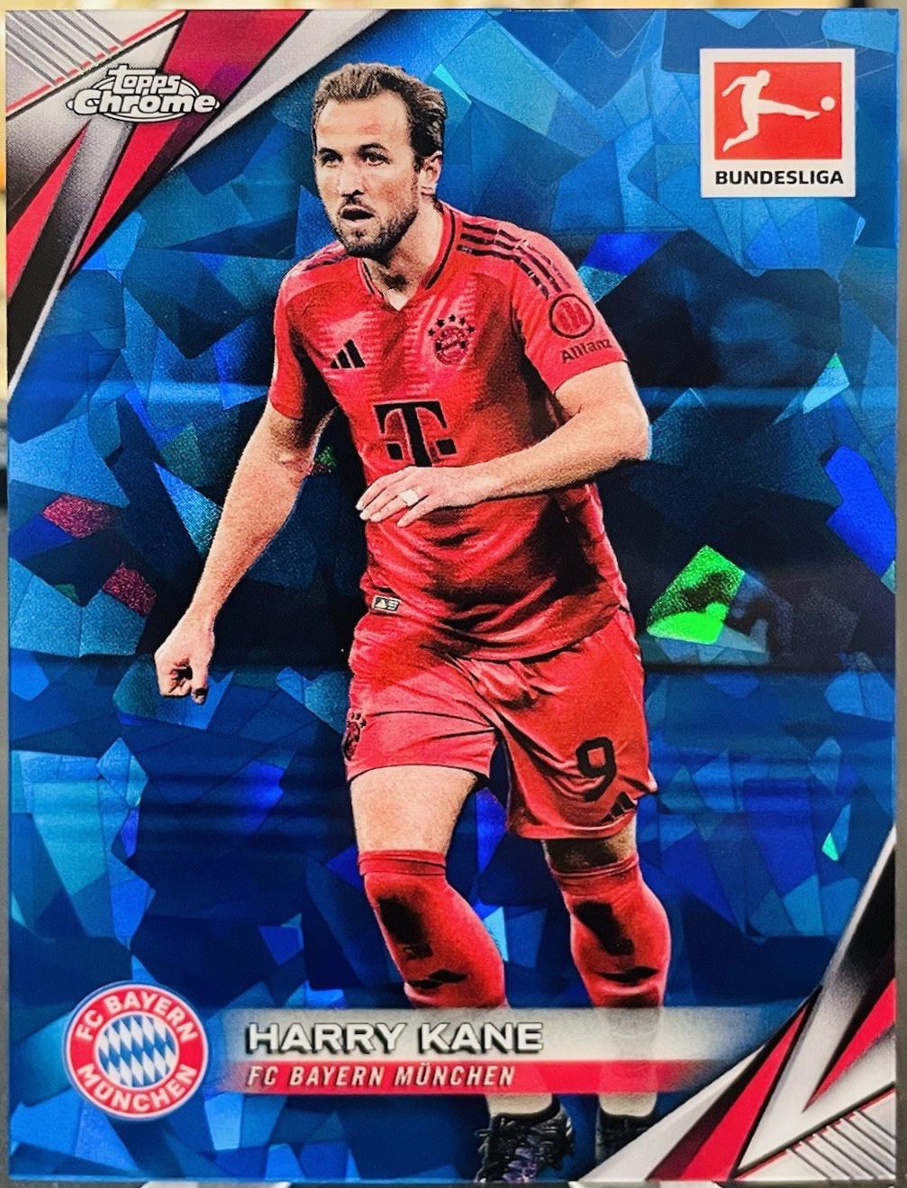 Harry Kane [Sapphire] #84 Prices | 2024 Topps Chrome Bundesliga ...