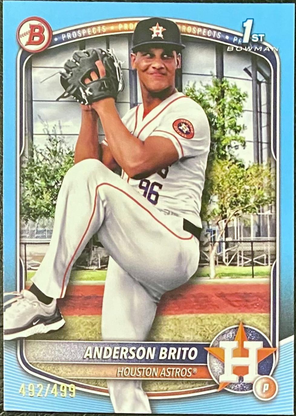 Anderson Brito [Sky Blue] #BP-98 Prices | 2025 Bowman Prospects ...