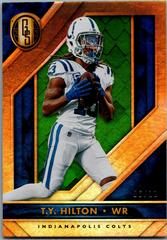 T.Y. Hilton [Emerald] #28 Prices | 2020 Panini Gold Standard | Football ...