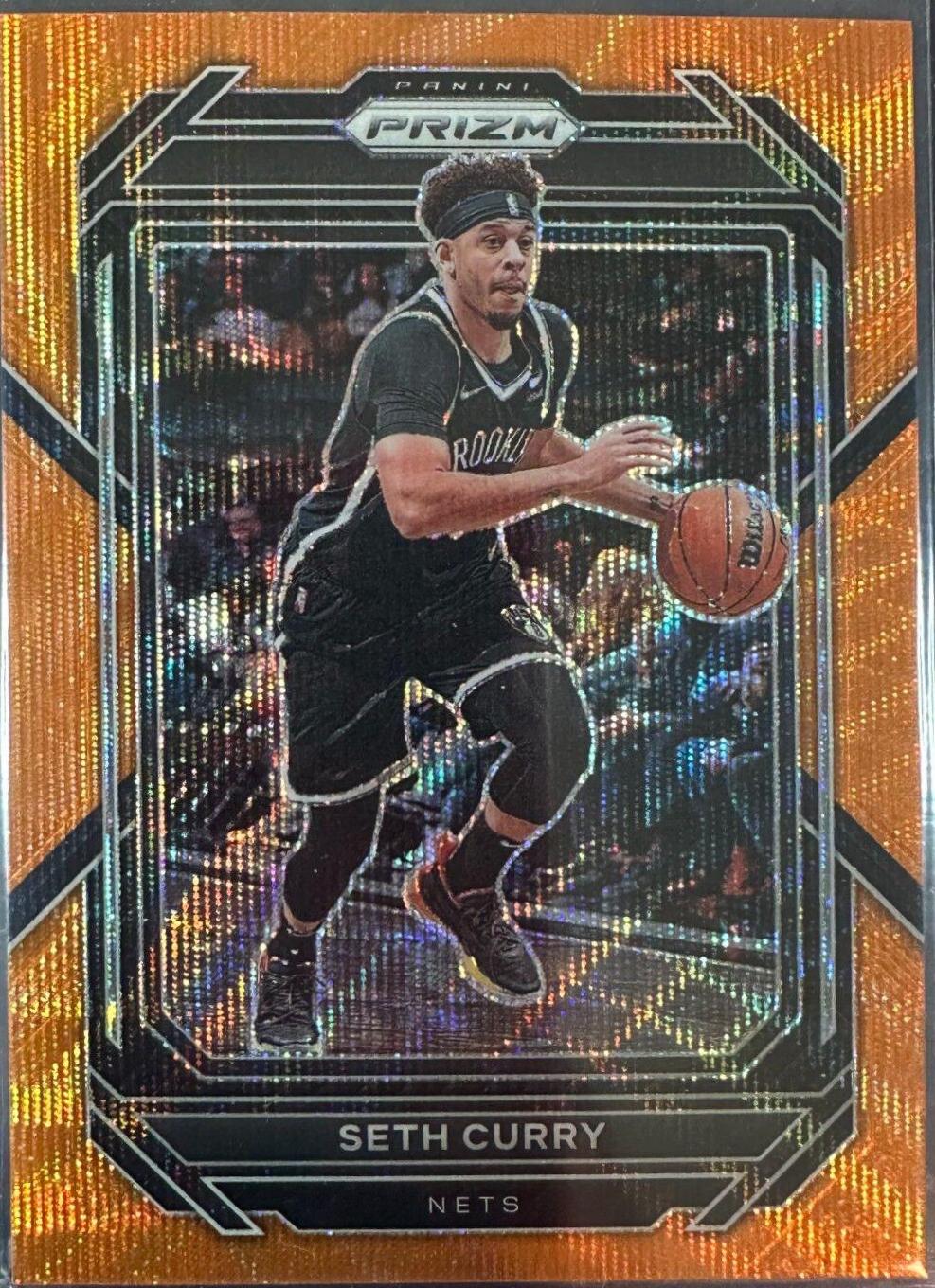 Seth Curry [Orange Wave] #19 Prices | 2022 Panini Prizm | Basketball Cards