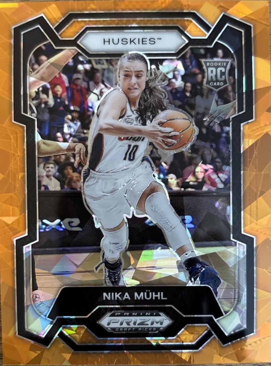 Nika Muhl [Orange Ice] #15 Prices | 2024 Prizm Draft Picks | Basketball ...