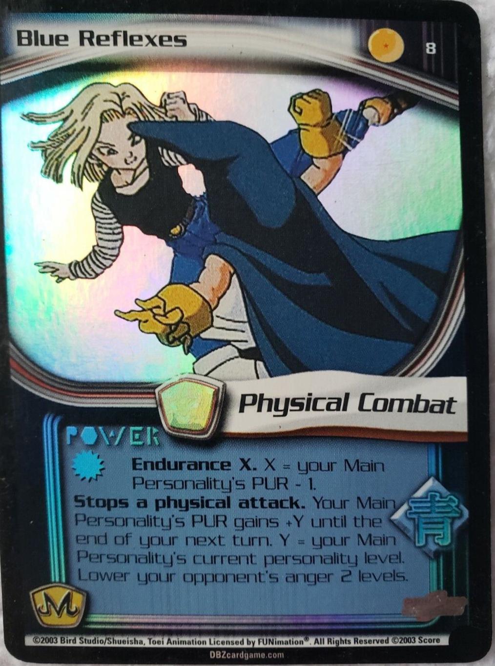 Blue Reflexes [Foil] 8 Prices | Dragon Ball Z Babidi Saga | Dragon Ball ...