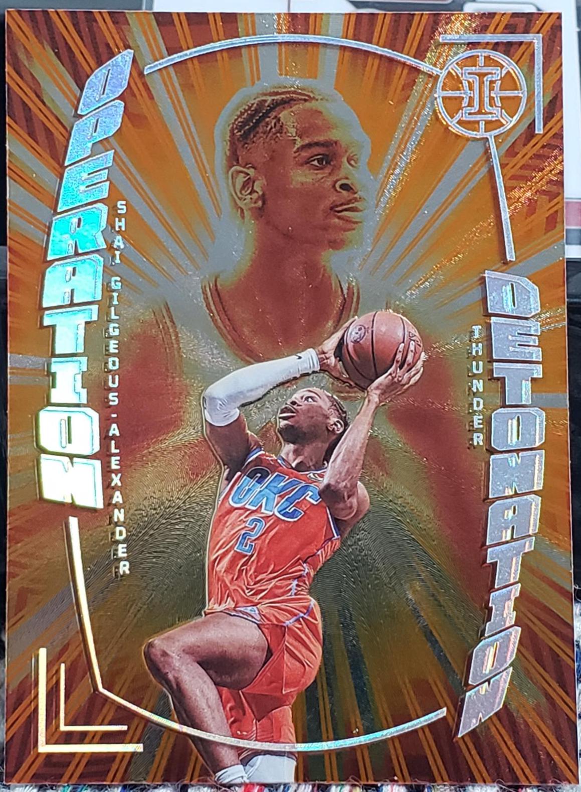 Shai Gilgeous Alexander [Orange] #25 Prices | 2021 Panini Illusions ...