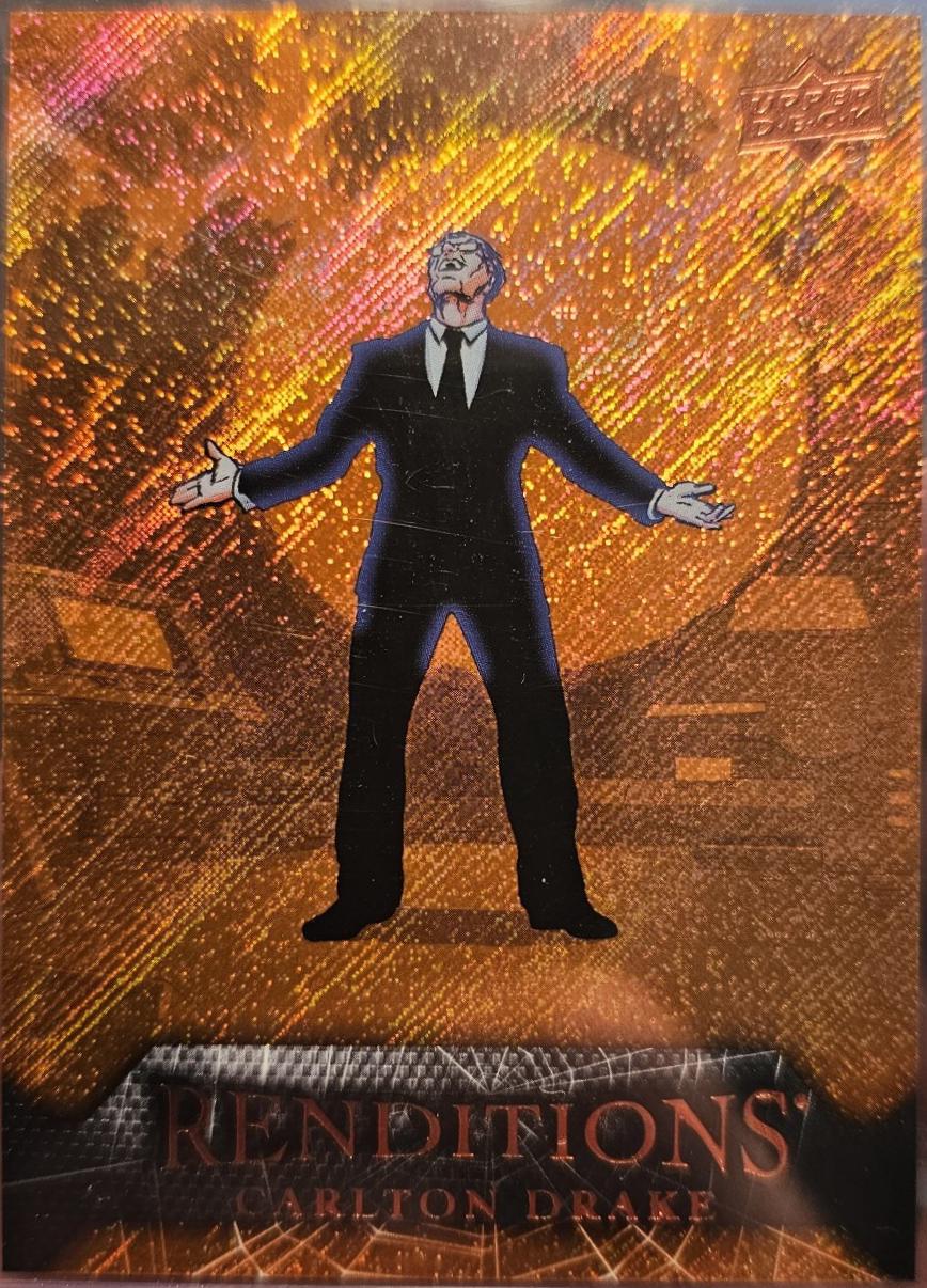 Carlton Drake [Orange] #28 Prices | Marvel 2024 Upper Deck Spider-Man ...