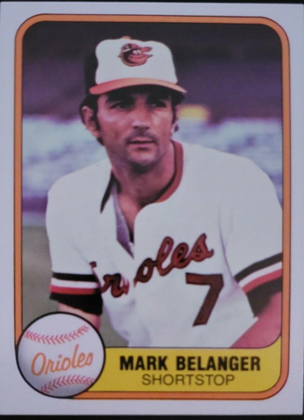 Mark Belanger #175 Prices | 1981 Fleer | Baseball Cards