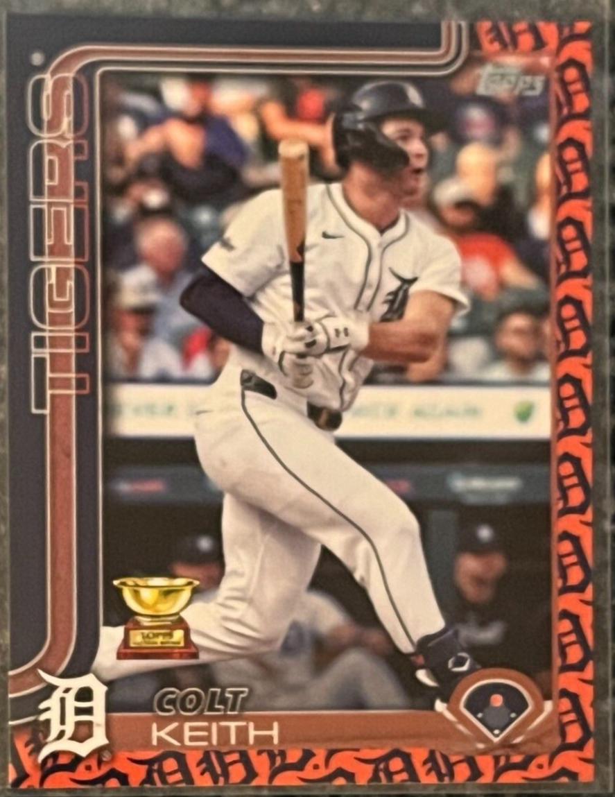 Colt Keith [Team Color] #180 Prices | 2025 Topps | Baseball Cards