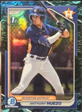 Anthony Huezo [Aqua Lunar] #BCP-108 Prices | 2024 Bowman Chrome ...