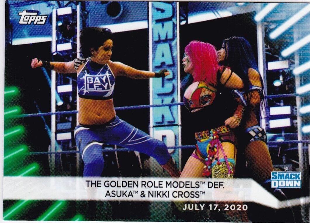 The Golden Role Models def. Asuka & Nikki Cross [Green] #45 Prices ...