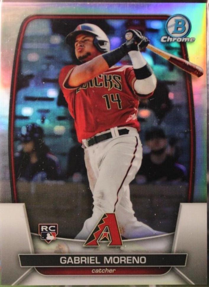 Gabriel Moreno [Refractor] #59 Prices | 2023 Bowman Chrome | Baseball Cards
