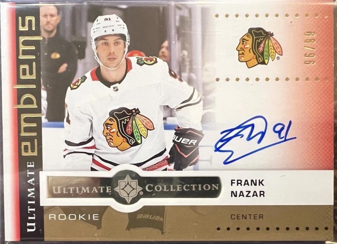 Frank Nazar [Gold] #UER-FN Prices [Rookie] | 2024 Ultimate Collection ...