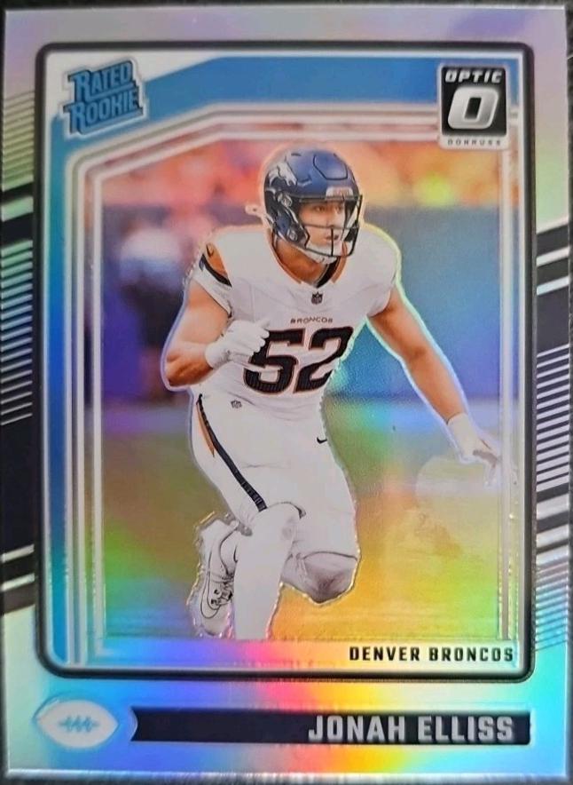 Jonah Elliss [Holo] #257 Prices | 2024 Panini Donruss Optic | Football Cards