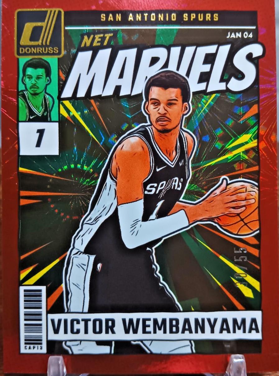 Victor Wembanyama [International Red Fireworks] #21 Prices | 2024 ...