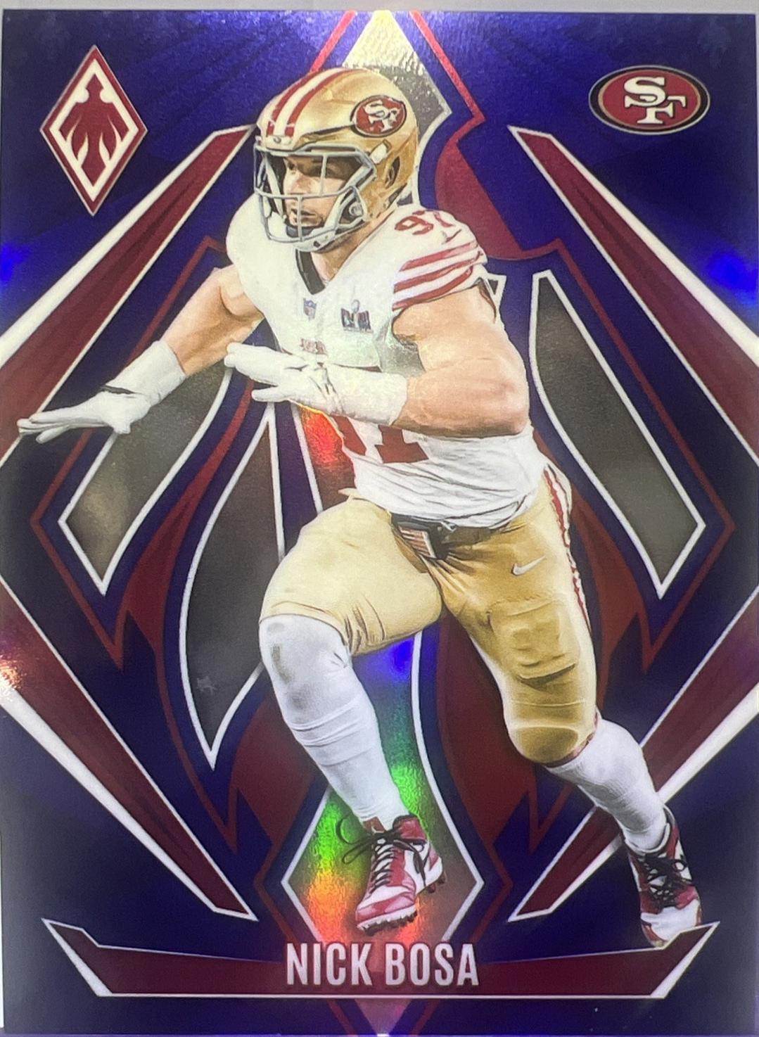 Nick Bosa [Blue] #114 Prices | 2024 Panini Phoenix | Football Cards