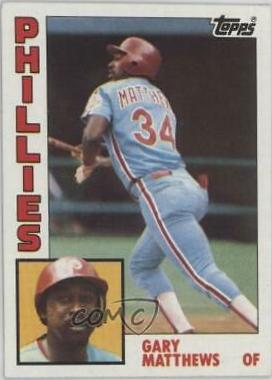 Gary Matthews #70 Prices | 1984 Topps | Baseball Cards