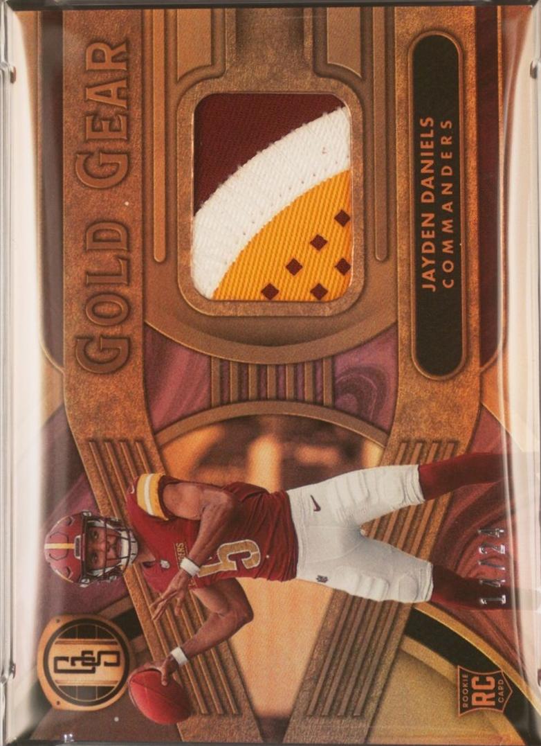 Jayden Daniels [Rose Gold] #GG-JDS Prices | 2024 Panini Gold Standard ...