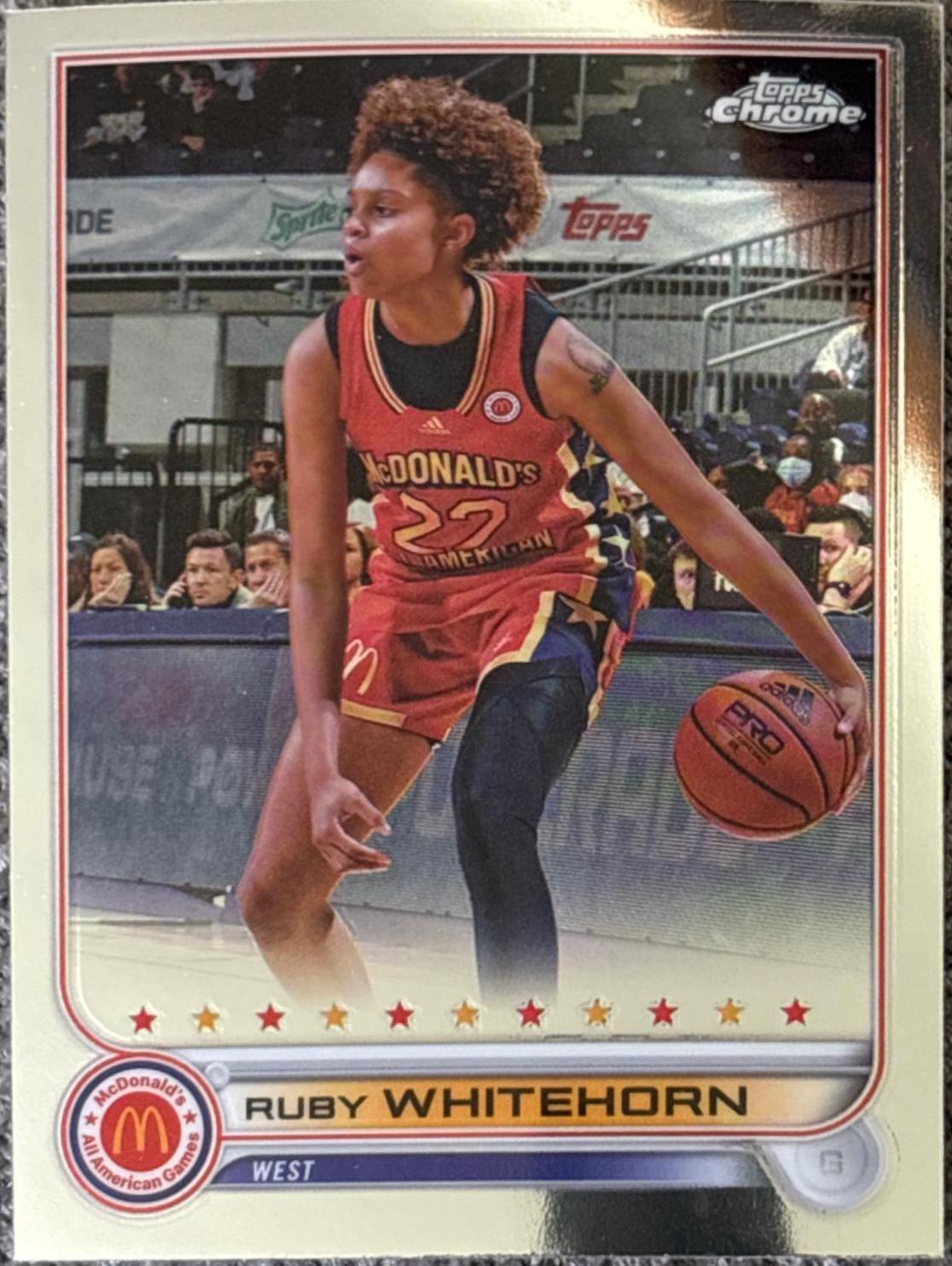 Ruby Whitehorn #48 Prices | 2022 Topps Chrome McDonald's All-American ...