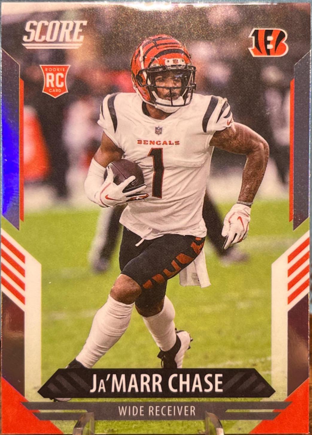 Ja'Marr Chase [Silver] #412 Prices [Rookie] | 2021 Panini Chronicles ...