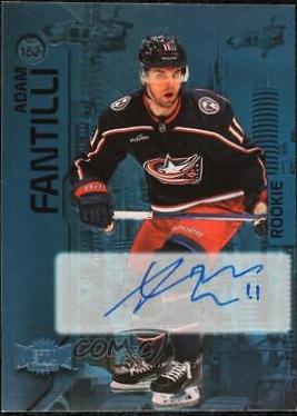 Adam Fantilli [Blue Autograph] #152 Prices | 2023 SkyBox Metal Universe ...